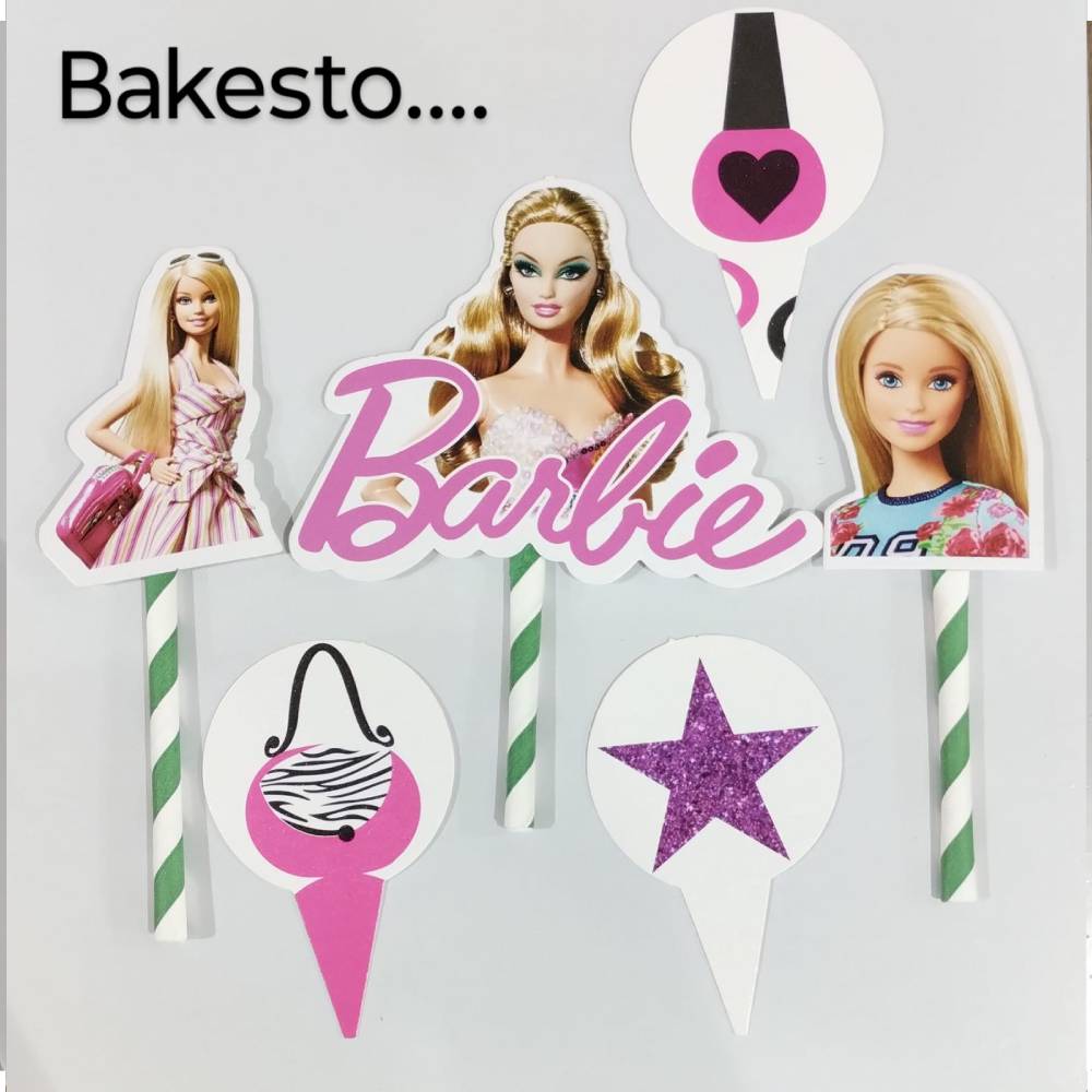 Paper Topper Barbie - Bakesto