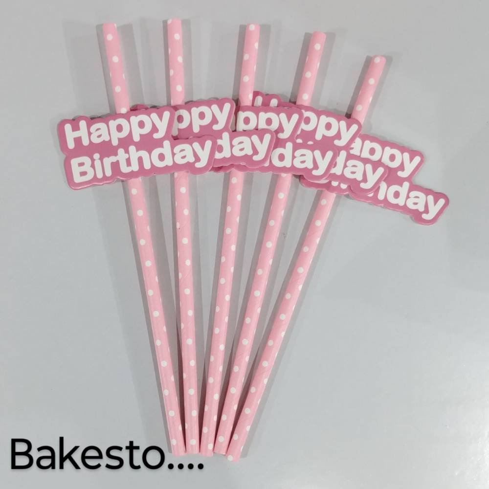 Birthday Stick Paper Topper - Bakesto
