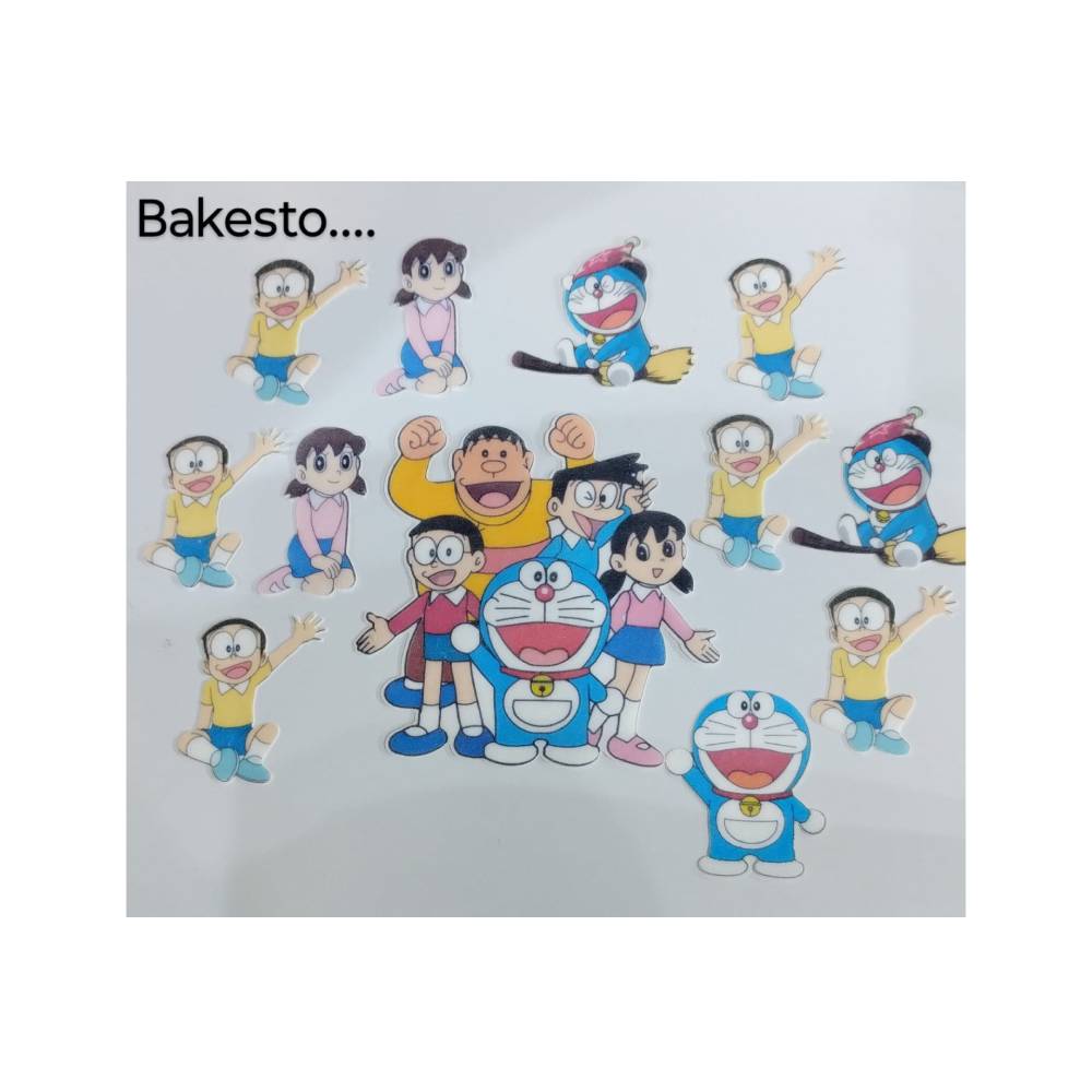 Doraemon Edible Cake Topper - Bakesto